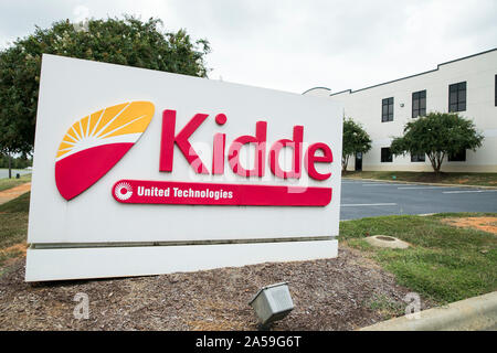 A logo sign outside of the headquarters of Kidde in Mebane, North ...