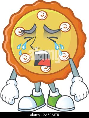 cartoon crying pie Stock Vector Image & Art - Alamy