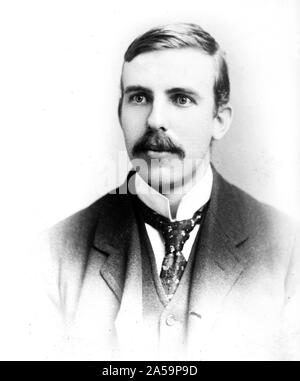 Prof. Ernest Rutherford, portrait 12 3 1908 Stock Photo - Alamy