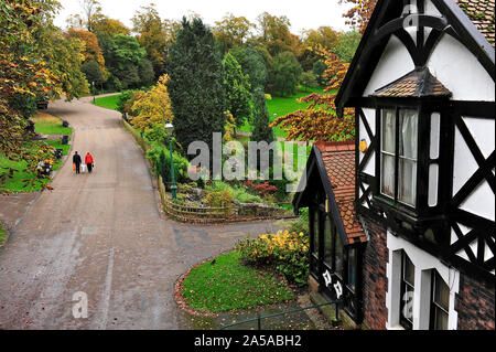 Autumn Avenham Park Lancashire Preston city park trees britain british ...