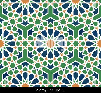 Seamless islamic Moroccan pattern. Arabic geometric ornament. Muslim ...