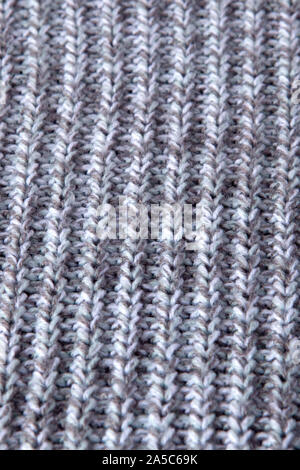 Melange wool knitting. Old knit textile. Cotton wool background for ...