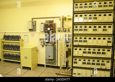 Control room war command room inside Bentwaters Cold War museum ...