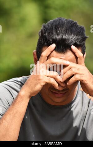 Hopeless Athlete Person Stock Photo - Alamy