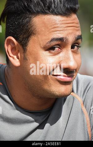 Confused Athlete Person Stock Photo - Alamy