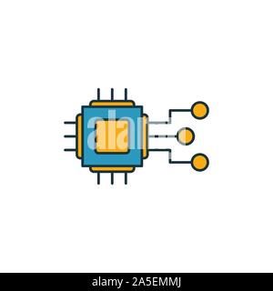 Embedded System icon set. Four elements in diferent styles from ...