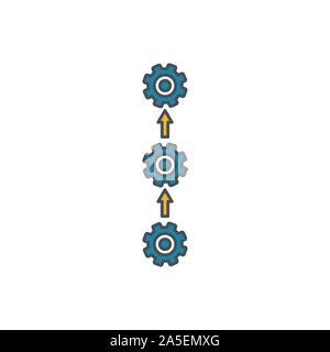 Infrastructure icon set. Four elements in diferent styles from ...