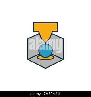 Additive Manufacturing icon set. Four elements in diferent styles from ...