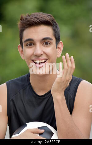 Surprised Soccer Player Stock Photo - Alamy