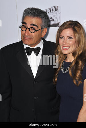 Eugene Levy and daughter Sarah at American Cimenatheque Honoring Ben ...