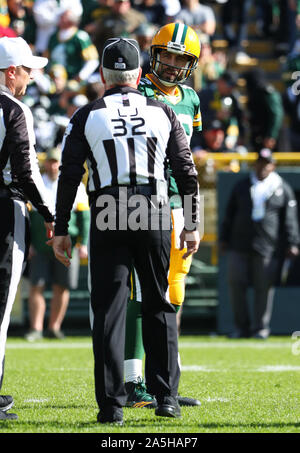 NFL referee Alex Kemp (55) walks across the field during an NFL ...