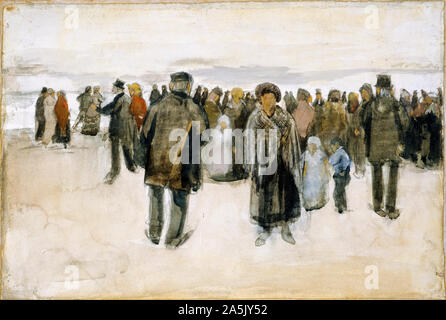 Vincent Van Gogh, Beach at Scheveningen in Stormy Weather, landscape ...