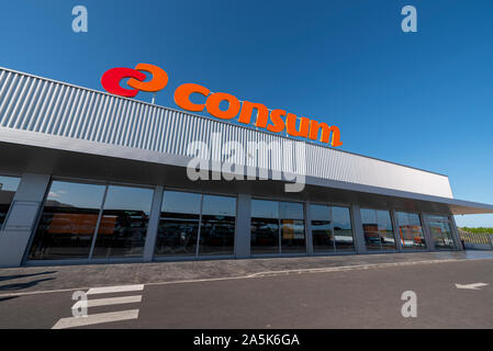 Consum supermarket in Ciudad Quesada. Spanish shop, store chain in ...