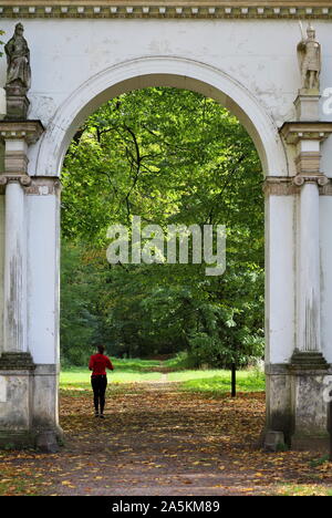 A wooden fence with sun rays falling on it Stock Photo - Alamy