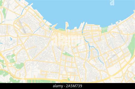 map of Aomori prefecture of Japan and location on Japanese map Stock ...