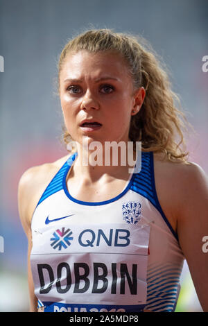 DOHA - QATAR Sept 30: Beth Dobbin of Great Britain & NI competing in ...