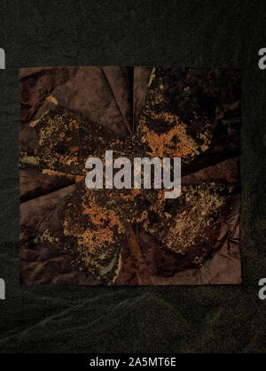 Muffin wrapper pattern and texture food abstract, concept Stock Photo ...