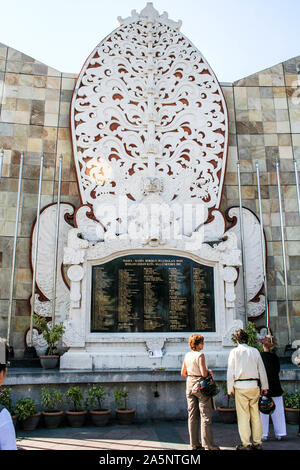 Statues and monuments around Bali including the Satria Gatotkaca Statue ...