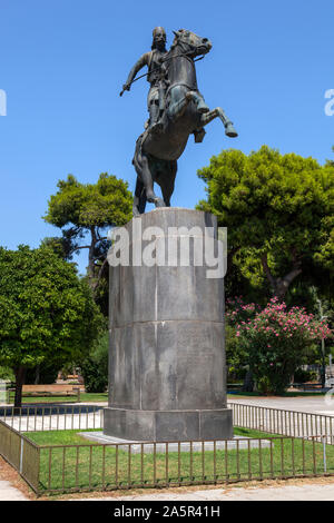 greece athens panathenaic stadium statue of george averof Stock Photo ...