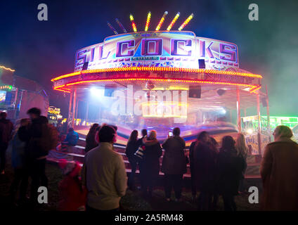 The Fun Fair at Heaton Park for bonfire night 2017 5th November 2017 ...