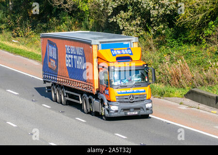 Food and drink supply chain logistics Chilled and Ambient trailer and ...