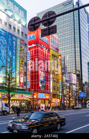 SEGA building in electric town Akihabara, Tokyo Stock Photo - Alamy