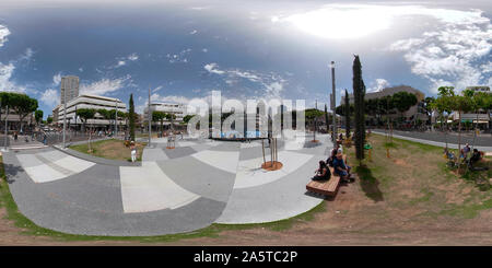 360° view of The new Dizengoff Square or Circus, Zina Dizengoff Sq., is ...