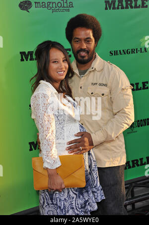 Robbie Marley and Ashley Marley Los Angeles Premiere of Magnolia ...