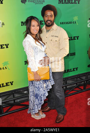 Robbie Marley and Ashley Marley Los Angeles Premiere of Magnolia ...