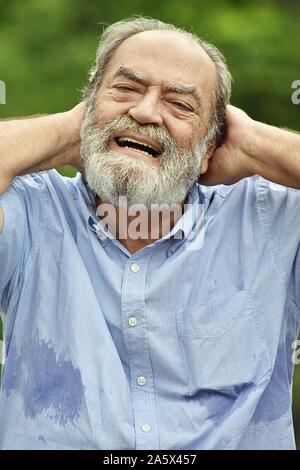 An Anxious Colombian Male Stock Photo - Alamy
