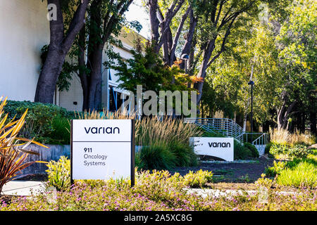 The headquarters of Varian Medical Systems Stock Photo - Alamy
