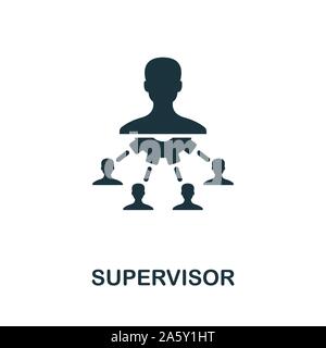 Supervisor icon. Simple element from company management collection ...