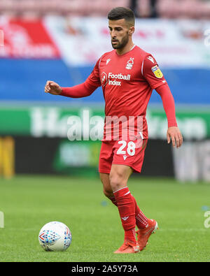 Tiago Silva of Nottingham Forest during the Sky Bet Championship match ...