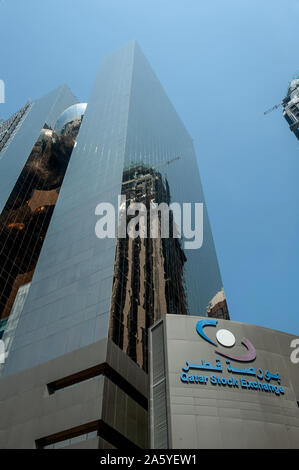 Qatar Stock Exchange Building, Doha, Qatar Stock Photo - Alamy