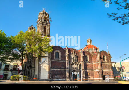 Santa Veracruz Church, Mexico City, Templo de la Santa Veracruz Stock ...