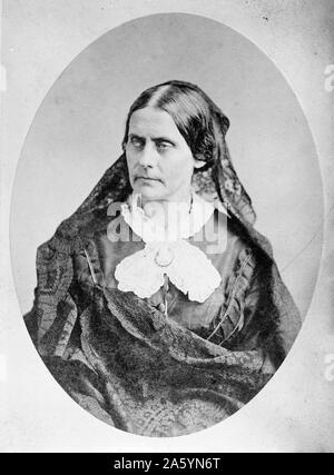 Susan B. Anthony 1865. A prominent American civil rights leader who ...