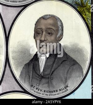 Richard Allen (bishop) (1760–1831), African-American bishop, founder of ...