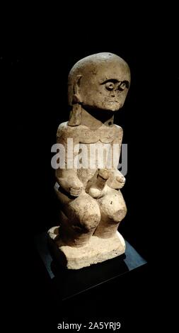 Lawolo' a masculine protective statue, used to scare an enemy from Nias ...