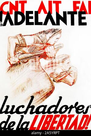 Spanish Anarchist poster 1936. Anarchism in Spain has historically ...