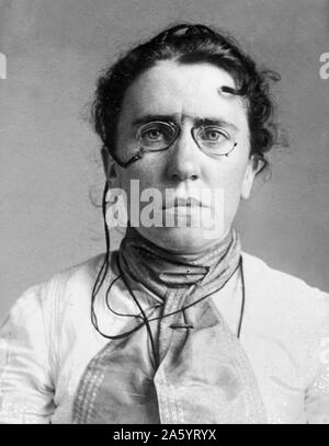 Emma Goldman (1869 – 1940) anarchist political activist and writer ...