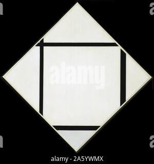 Tableau I: Lozenge with Four Lines and Gray, by Piet Mondrian at the ...