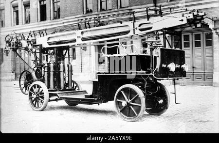 German fire engine Stock Photo - Alamy