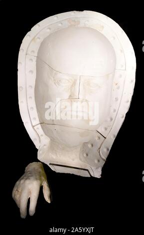 mould for a cast of Sir Winston Churchill’s head for the Waxworks at ...