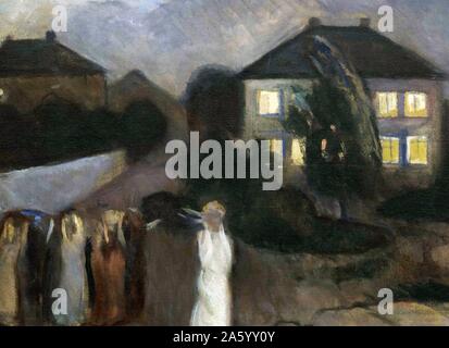 Edvard Munch - The storm (1893 Stock Photo - Alamy
