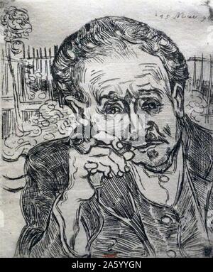 Portrait of Dr Gachet, Vincent van Gogh, 1890 Stock Photo - Alamy