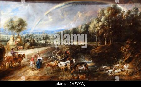 Landscape with Rainbow, by Peter Paul Rubens, Wallace Collection ...