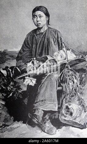 The Nivkh (also Nivkhs; Nivkhi; or Gilyak; an indigenous ethnic group ...