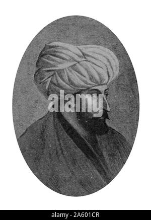 MEHMED II THE CONQUEROR (1432-1481) Ottoman Sultan shown entering ...