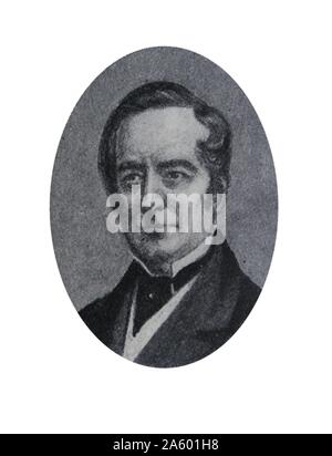 Charles Sturt (1795-1869), British explorer, postage stamp, UK, 1973 ...