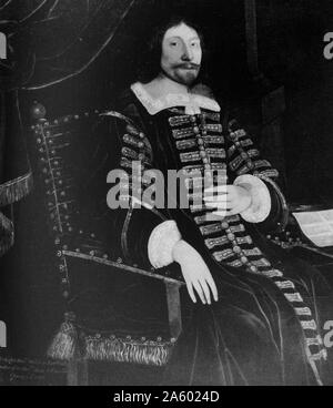 William Lenthall (1591-1662), Speaker of the House of Commons, running ...